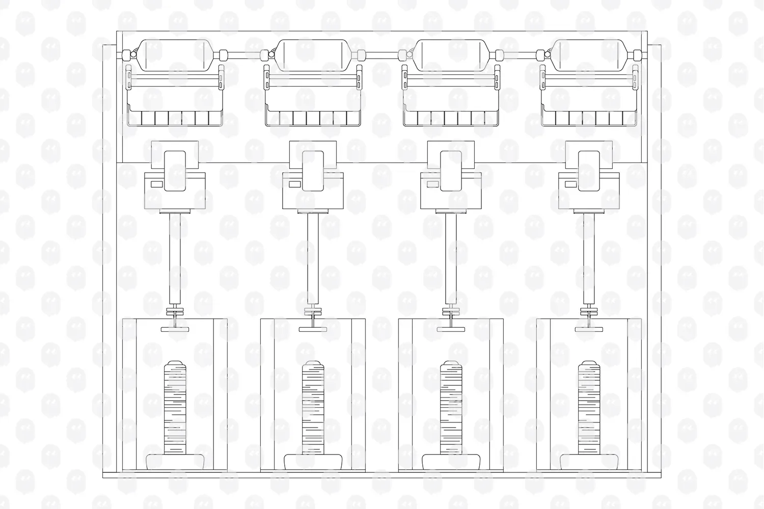 A Press Machine CAD Block Drawings | Archade