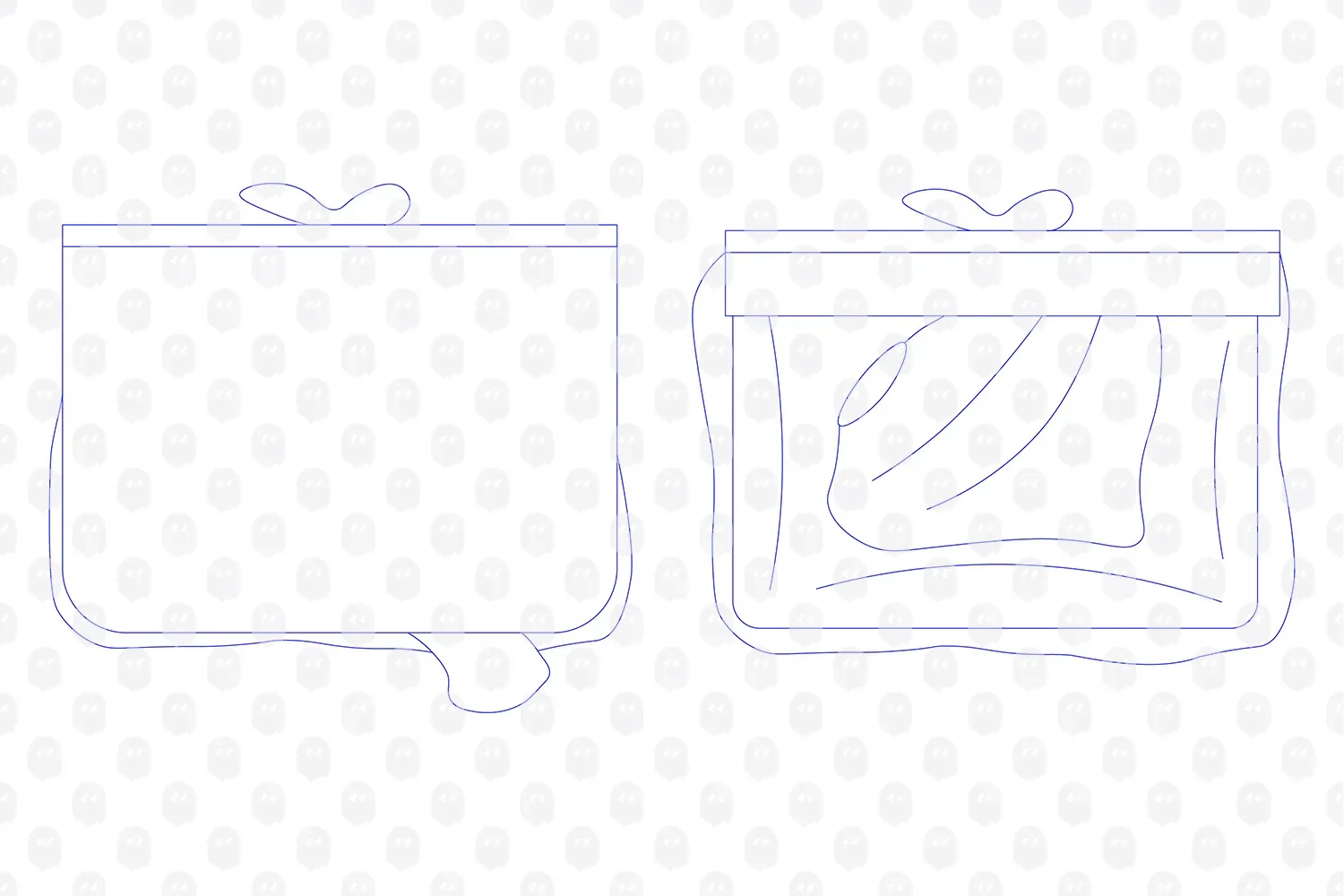 Blue Laundry Baskets CAD Block Drawings | Archade