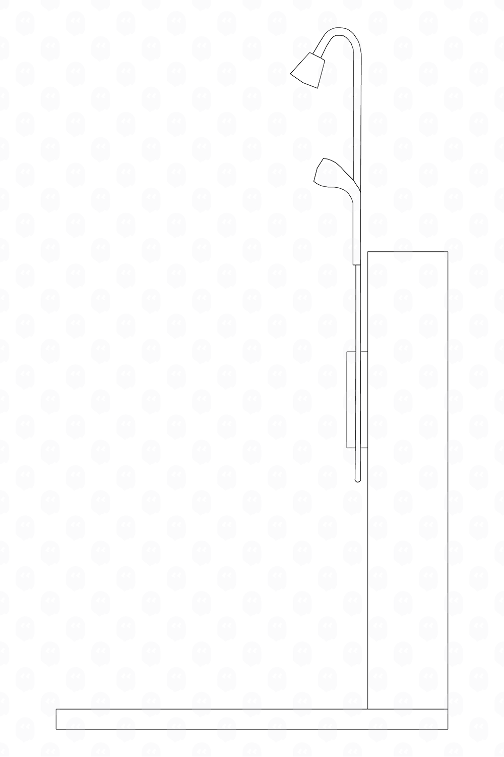 Shower Cad Drawings